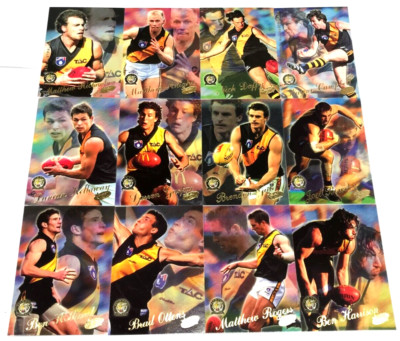 2000 SELECT AFL MILLENNIUM TRADING CARD FULL BASE CARD TEAM SET ...