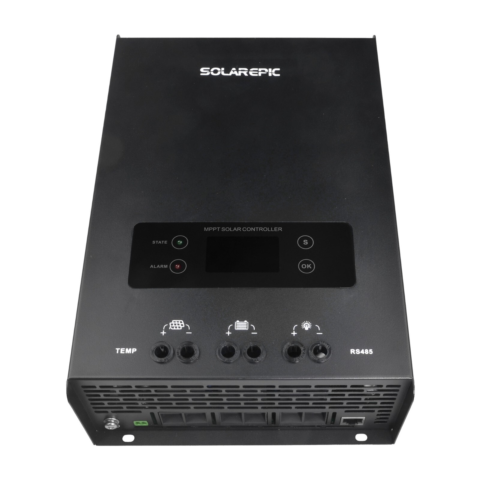 Solarepic 100A MPPT Solar Charge Controller 250V Solar Regulator 12V ...