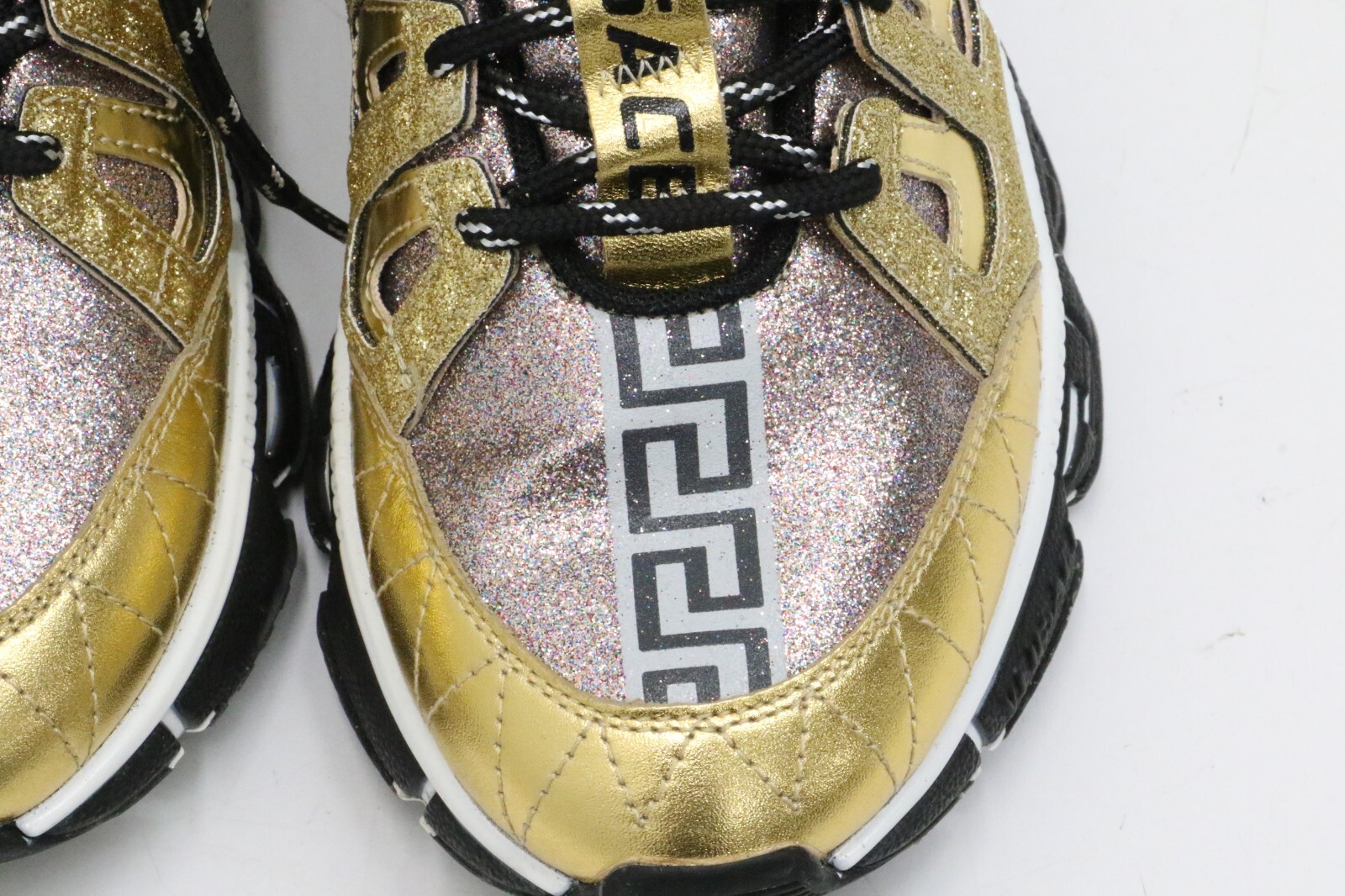 Versace Trigreca Gold Glitter Limited Edition Womens … - Gem
