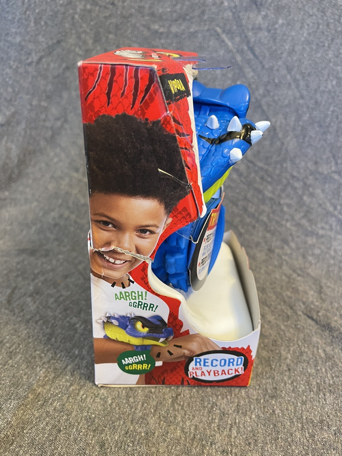 Little Live Pets Wraptiles Croxor Light up Eyes 25 Sounds Slap Band ...