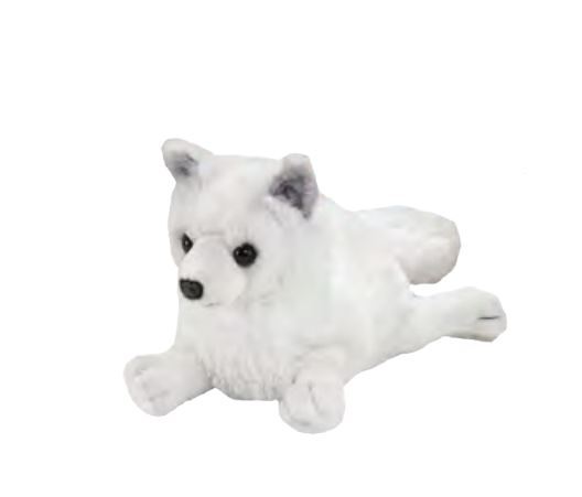 15 Inch Conservation Arctic Fox Plush Stuffed Animal by Wildlife ...