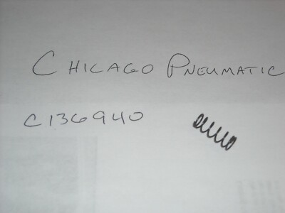 C136940, Chicago Pneumatic, Spring, New Old Stock | eBay