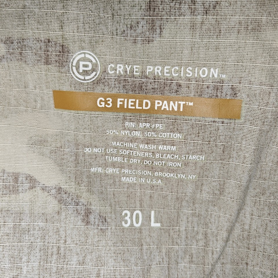 CRYE PRECISION G3 Field Pants Multicam no Sodgear Truspec Beretta Uf Pro Softair | eBay