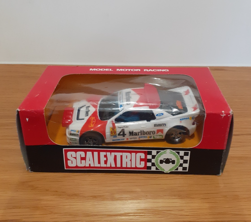 VINTAGE SCALEXTRIC SCX EXIN MARLBORO FORD RS200 - SLOT CAR No: 4080 ...