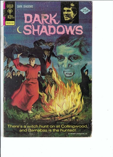 Dark Shadows #30 Weekend Witch Hunters Man Without a Shadow (Feb 1975 ...