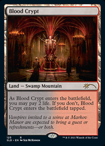 1 x Blood Crypt - Secret Lair - NM-Mint - MTG | eBay