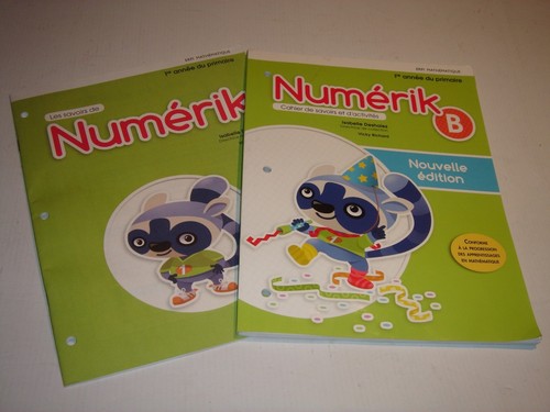 Lot NUMERIK Cahier de saviors et d’activites B PEARSON ERPI ...