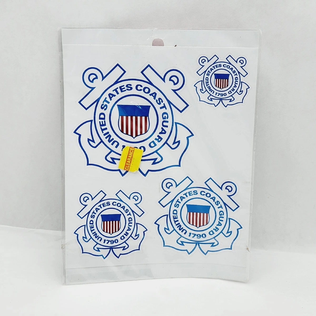 Coast Guard Window Decals