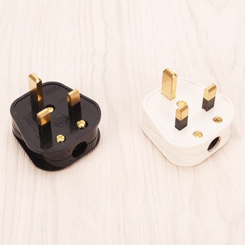 13 Amp 230V UK 3 Pin Heavy Duty Rubber Body Rewirable Plug B BH | eBay