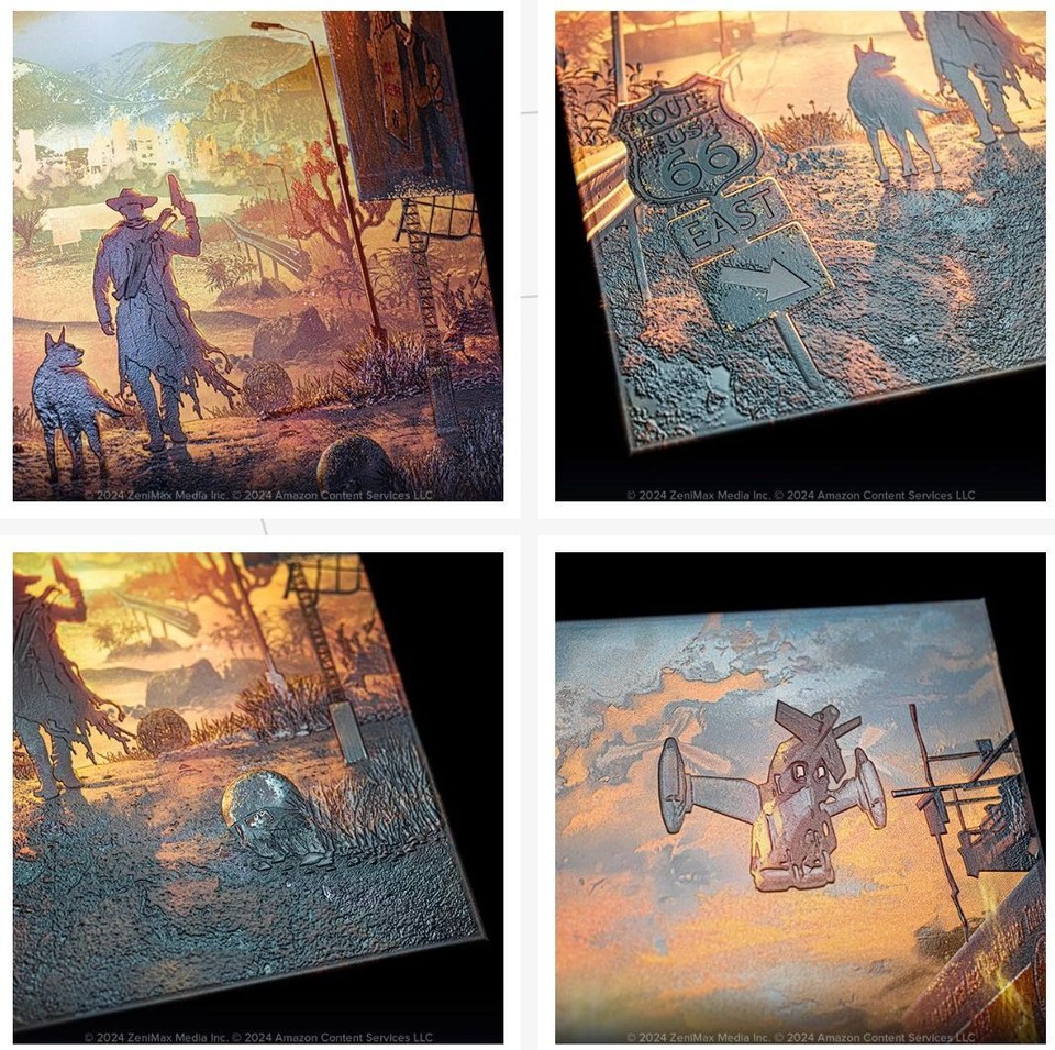 Fallout: Hello, Wasteland! Limited Edition Displate #19, 20, or 21 / ...