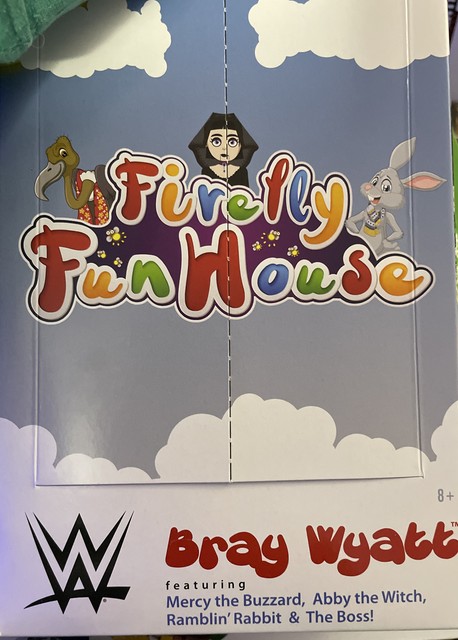 WWE Firefly Funhouse Diorama & Bray Wyatt Action Figure Mattel 2021 for ...