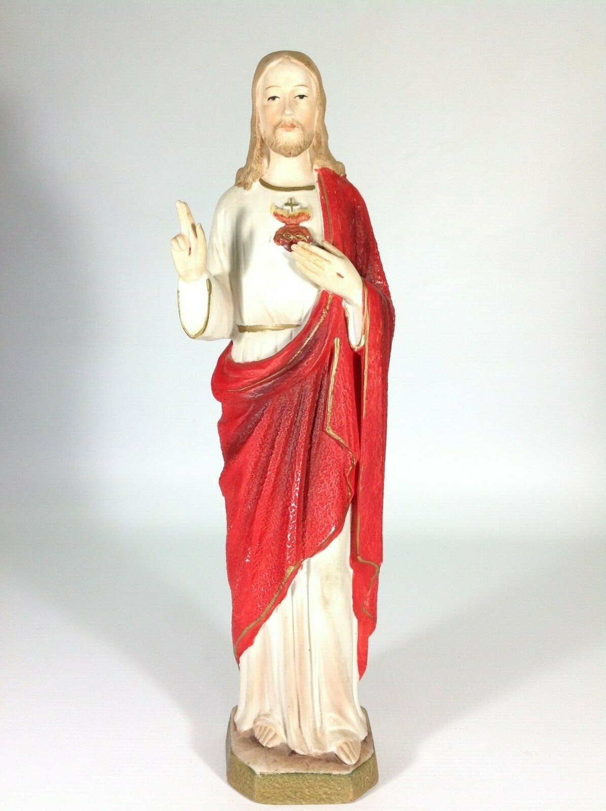 Vintage Jesus Ceramic Statue / Figure | eBay