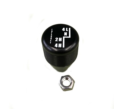 NP205 Dodge Transfer Case Shifter Knob | Black Anodized Aluminum | US ...