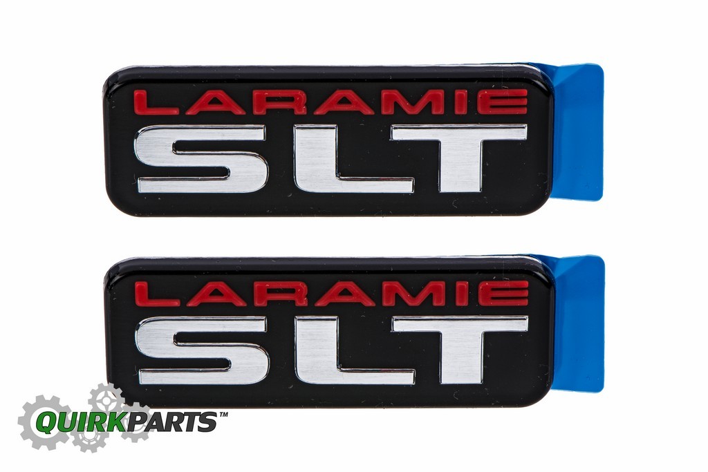 RAM LARAMIE SLT CAB EMBLEM NAMEPLATE BADGE 94-01 RAM 1500 94-02 RAM ...