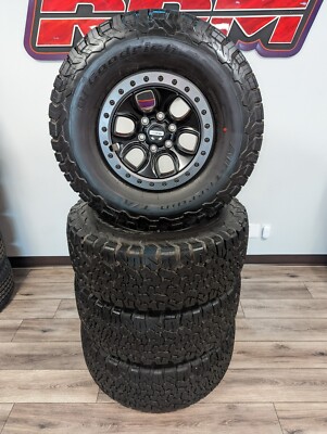 4) Ford F150 Raptor Beadlock 17” Factory OEM Wheels Rims 315/70R17 BFG ...