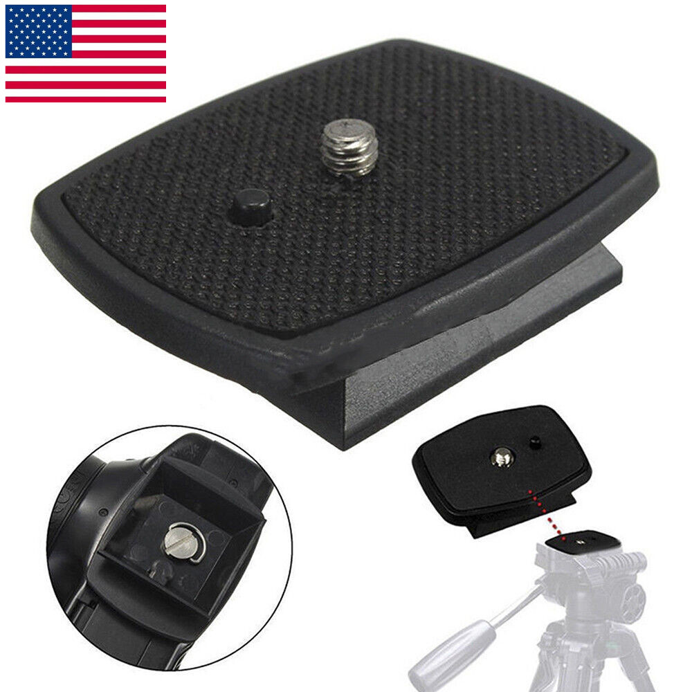Quick Release Plate For DSLR SLR Digital Camera Tripod Screw Adapter ...