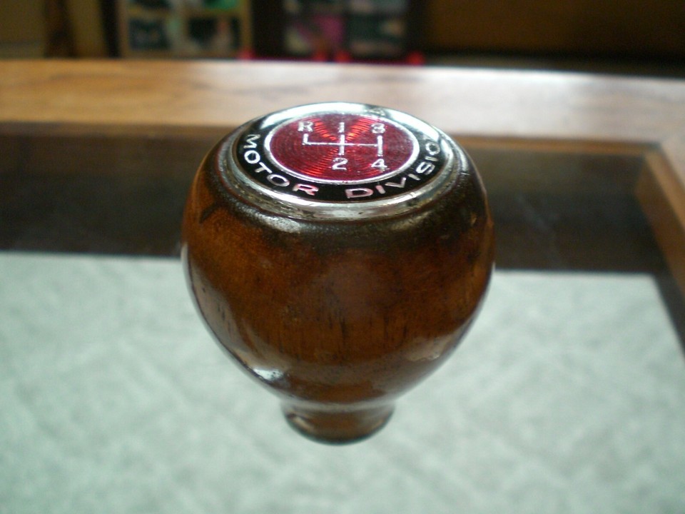 GTO/Trans Am 69-71 Original Pontiac GM PMD Hurst 4 Speed Walnut Shift ...