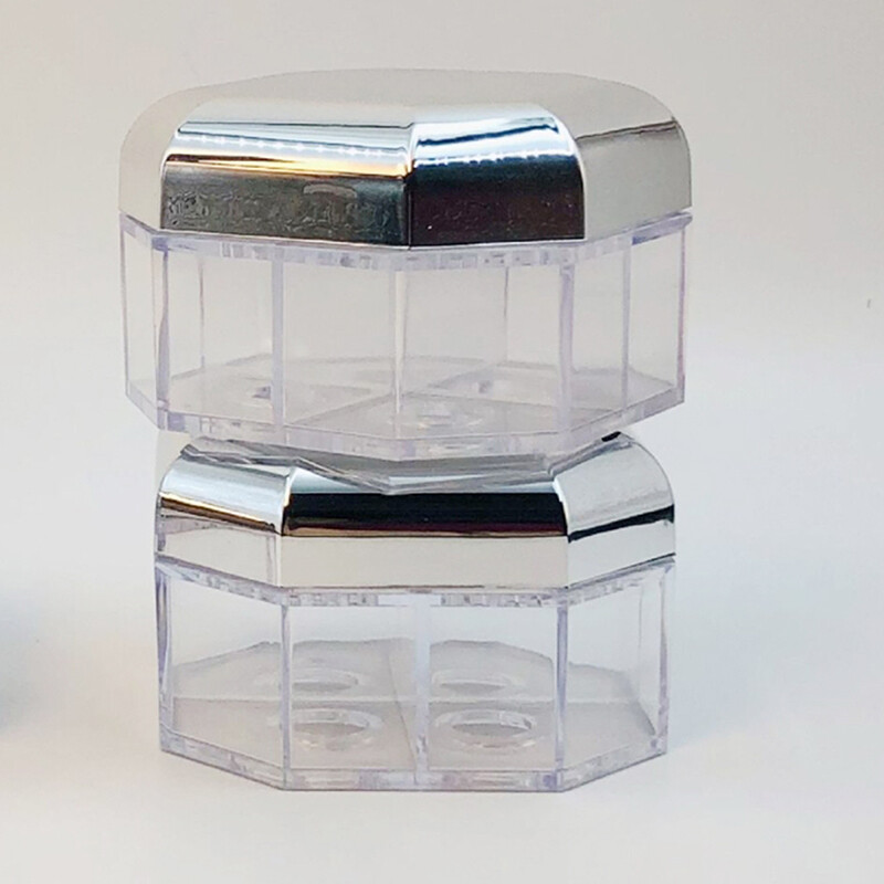 Powder Box Empty Box DIY Grid Sifter Packing Container Powdery Box ...