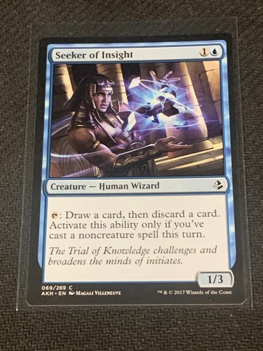 Magic the Gathering Amonkhet Seeker of Insight | eBay