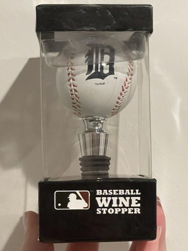 Detroit Tigers Baseball Wine Bottle Stopper TEAM SPORTS AMERICA NEW In ...