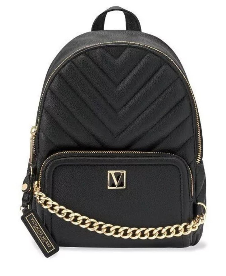 Victoria’s Secret Pebbled V-Quilt Small City Backpack Brand New | eBay