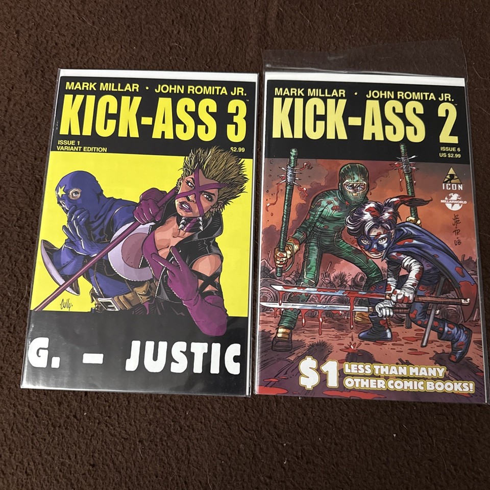Lot Of 29 Kick-Ass Hit-Girl Secret Service Super Crooks Superior ...