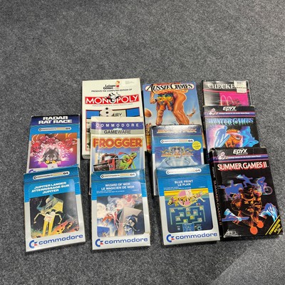 Lot of 11 Commodore 64 C64 Games Complete With Boxes / Manuals | eBay
