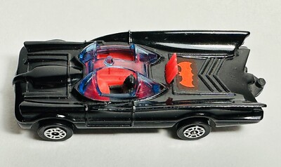VINTAGE CORGI JUNIOR BATMAN BATMOBILE 1966 WITH PERFECT WHEELS COMPLETE ...