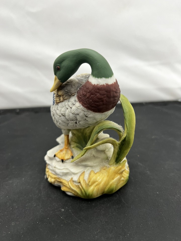 Vintage Gorham Mallard Duck Gallery Birds Vignette Collection | eBay