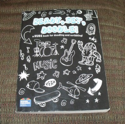 Ready Set Doodle Activity Book - Huge Book for Doodling and Scribbling ...