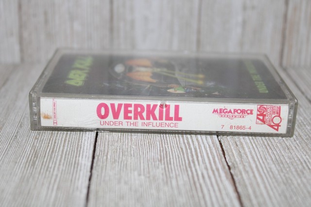 Under the Influence by Overkill (Cassette, Oct-1990, Megaforce) for ...