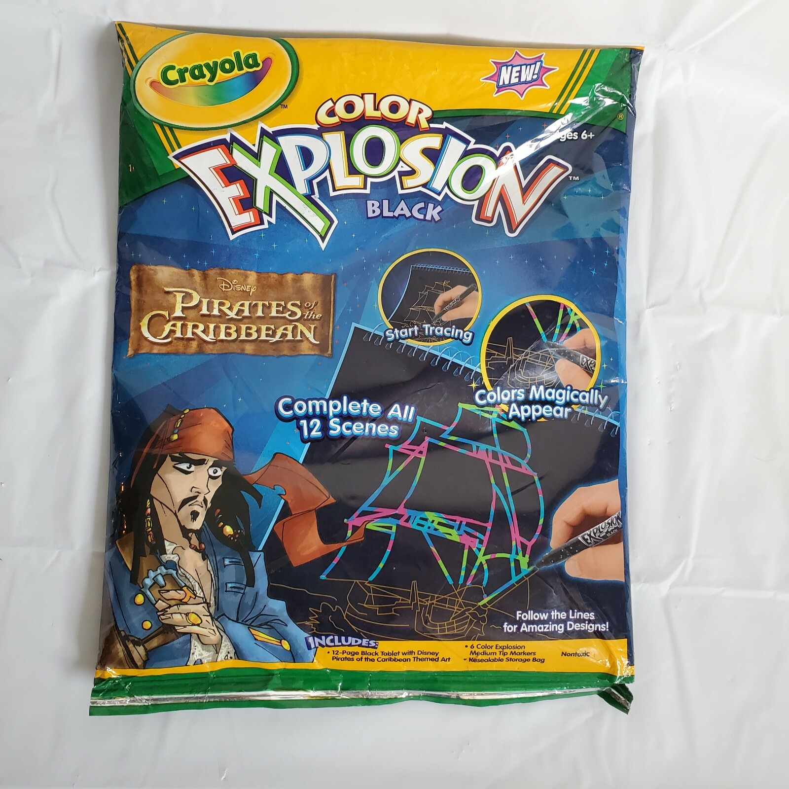 Crayola Color Explosion Black Pirates Of The Caribbean | eBay
