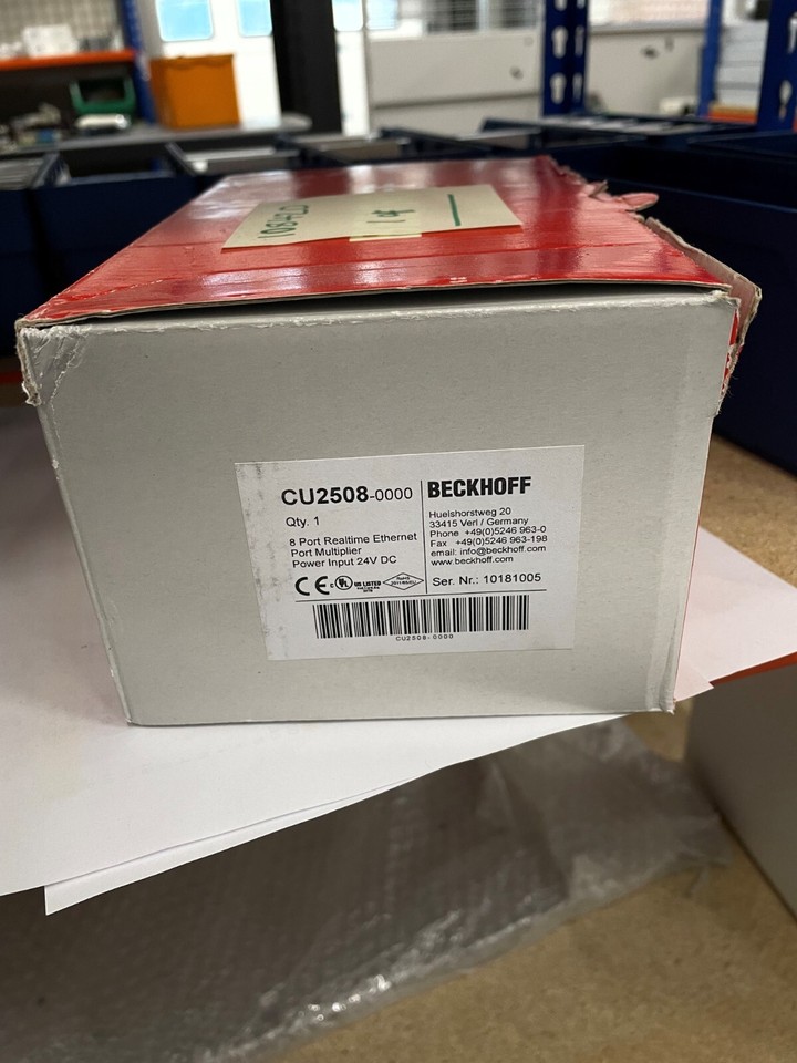 Beckhoff CU2508 8 Port Realtime Ethernet Port Multiplier | eBay