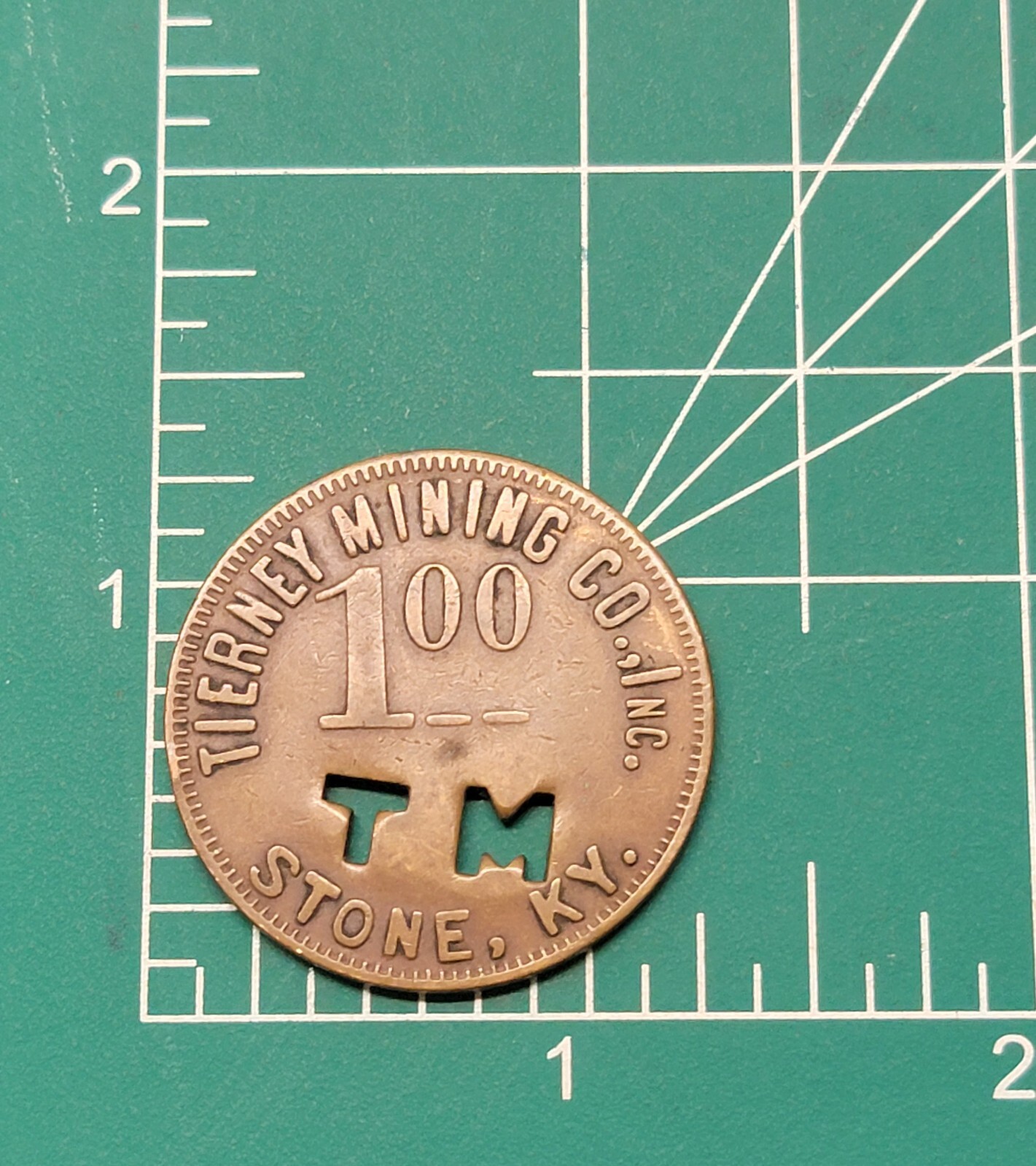 VINTAGE INSURANCE CREDIT SYSTEM DAYTON OHIO MINING SCRIP TOKEN TIERNEY ...