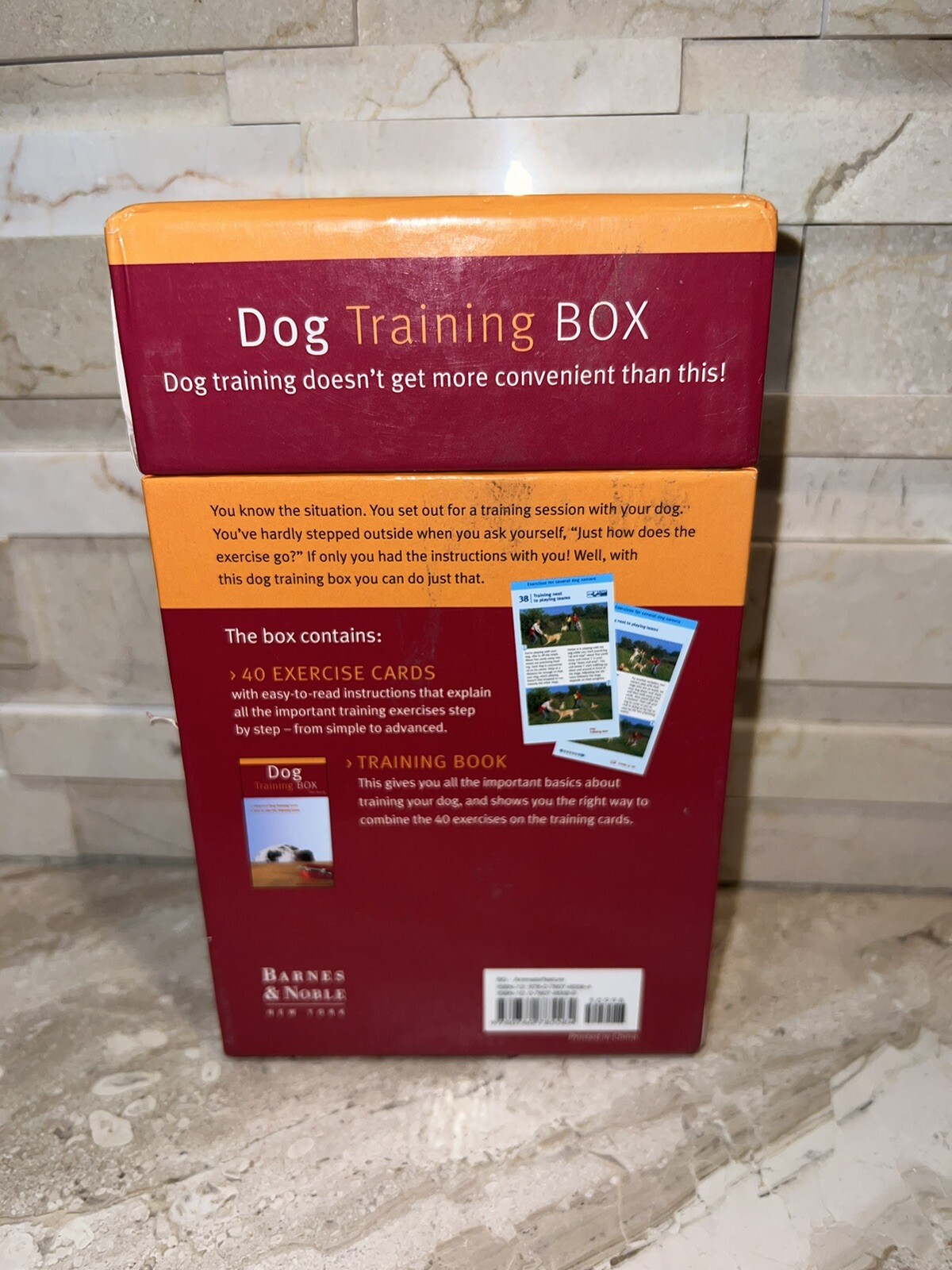 Dog Training Box 40 Cards & Training Book | eBay
