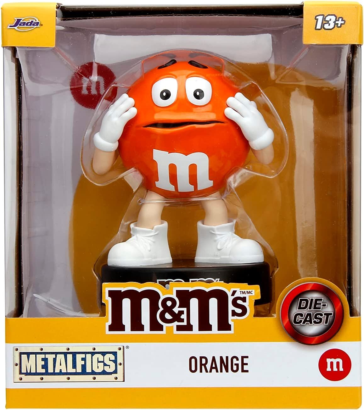 M&M's 4" Orange Die-Cast Collectible Figure, Toys for Kids and Adults ...