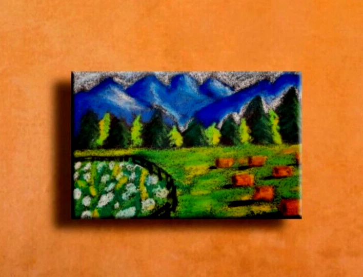 Wall Landscape Drawing