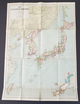 Pre-1900 - Map Of Japan