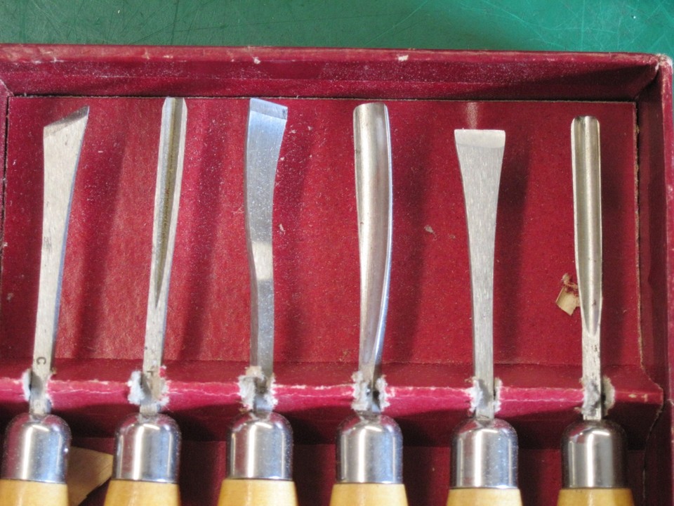 MILLERS FALLS CARVING TOOL SET NO. 106 (1949) | eBay