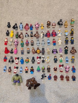 LEGO Minifigure Bundle – Marvel DC Batman Bigfig Rare – Job Lot 70 ...