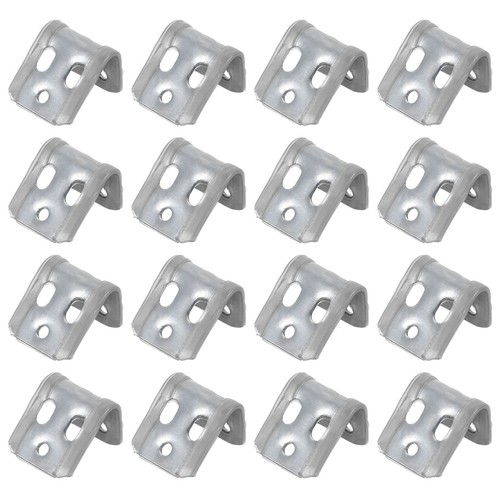 50Pcs 5-Holes Metal Sofa Repair Spring Clip Upholstery Furniture Repair ...