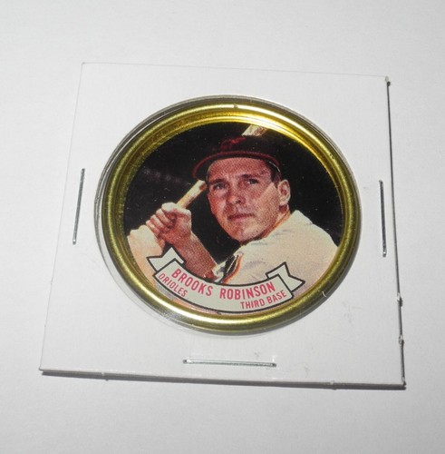 1964 Topps Baseball Coin Pin #18 Brooks Robinson Baltimore Orioles Near ...