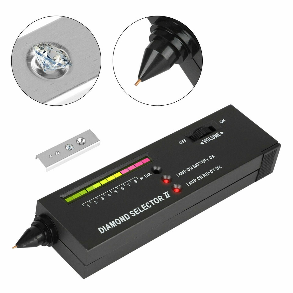 Portable Diamond Tester Selector Illuminated Jewelry Gemstone Testing ...