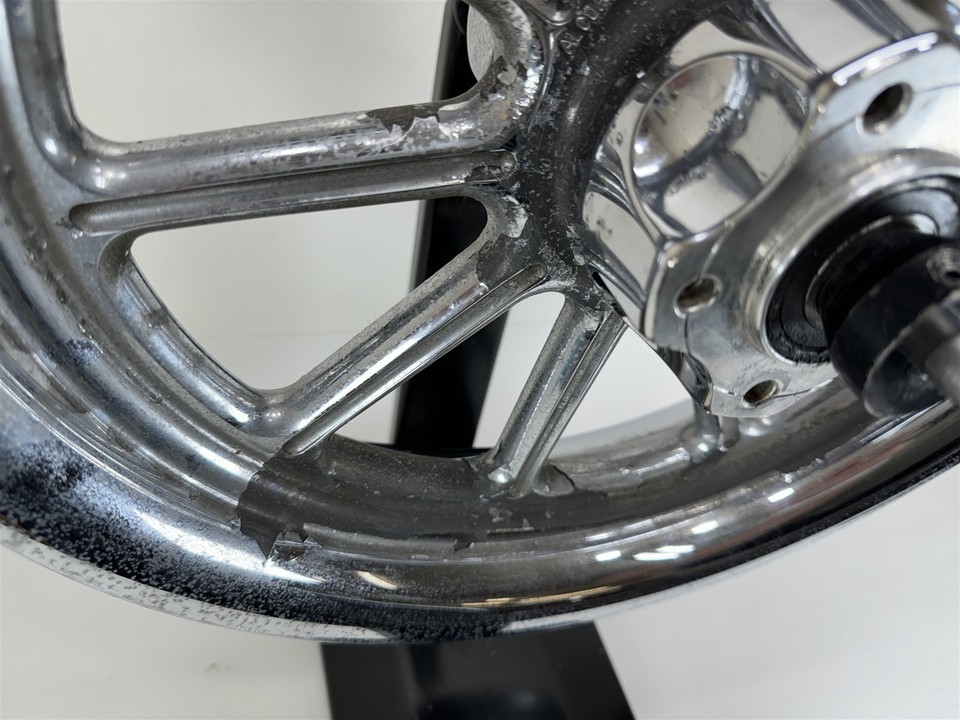 Harley-Davidson Revolver 10 Spoke Chrome Front Wheel 16x3 | eBay