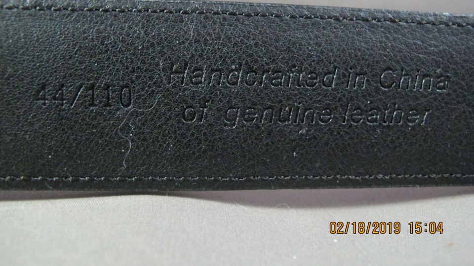 Men's Belt, Size 44, Brown, Double Loop | eBay