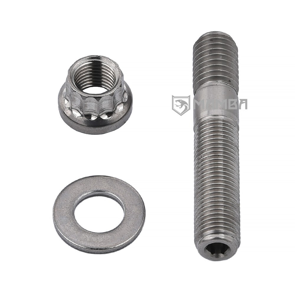 Goujon d'entretoise de bride collecteur d'échappement 10 mm SUS304 T3 ...