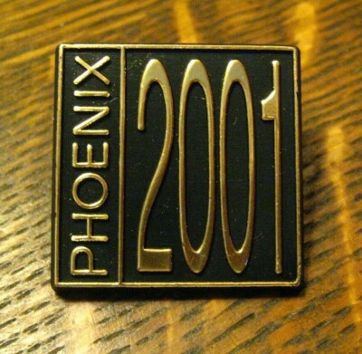 Phoenix AZ Lapel Pin - Vintage 2001 Arizona Capital City Valley Of Sun ...
