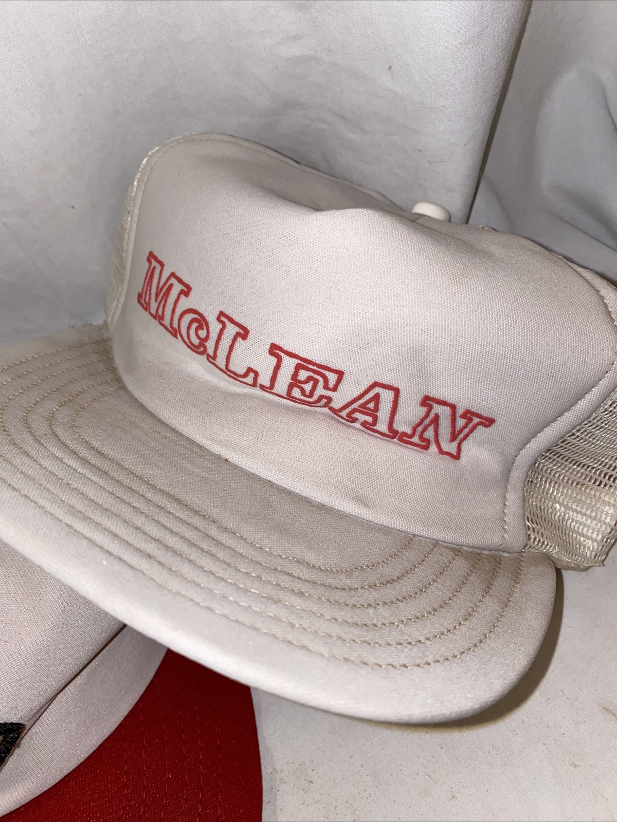 3 Vintage McLean Trucking Co Snapback Vintage Hat Cap Adjustable Truck ...