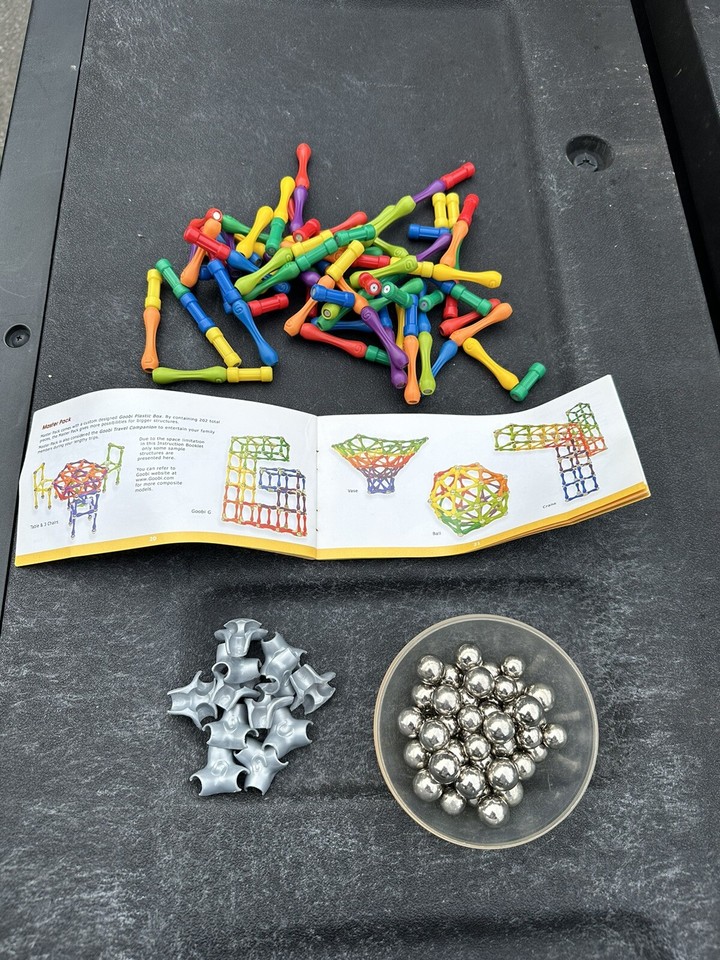 Goobi 150 Pieces Construction Set- STEM Building Toy W/instructions | eBay