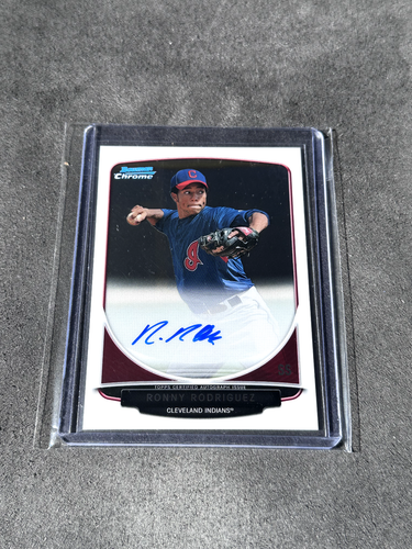 Ronny Rodriguez 2013 Bowman Chrome Auto Autograph B | eBay